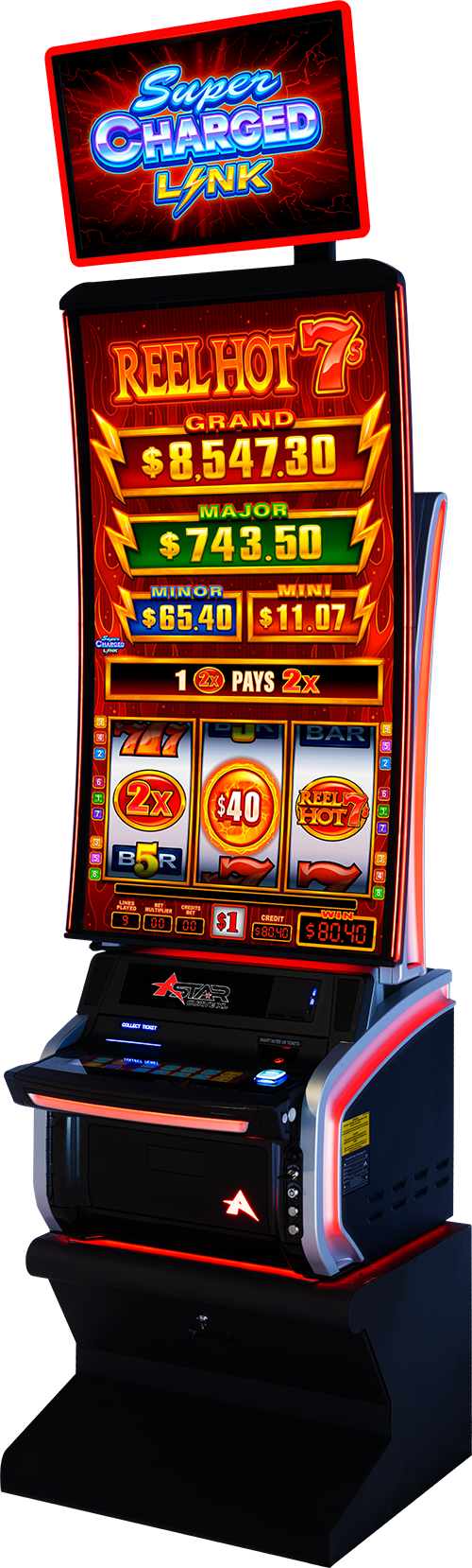 Super Charged Link - Reel Hot 7s